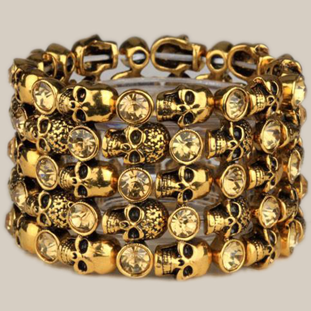 Cool Skull Stretch Bracelet – skullseeker